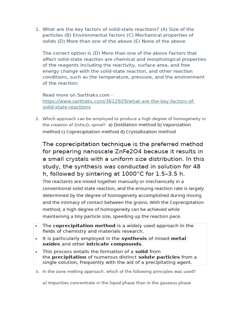 Ujian-Kimia-12-Solid State | PDF | Crystal Structure | Melting