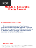 Renewable Energy Systems Course Overview | PDF | Sustainable Energy ...