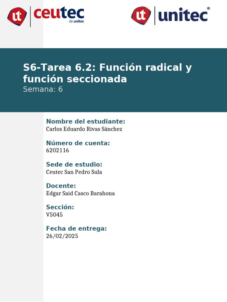 S6 Tarea 6 2 Grupo5 | PDF