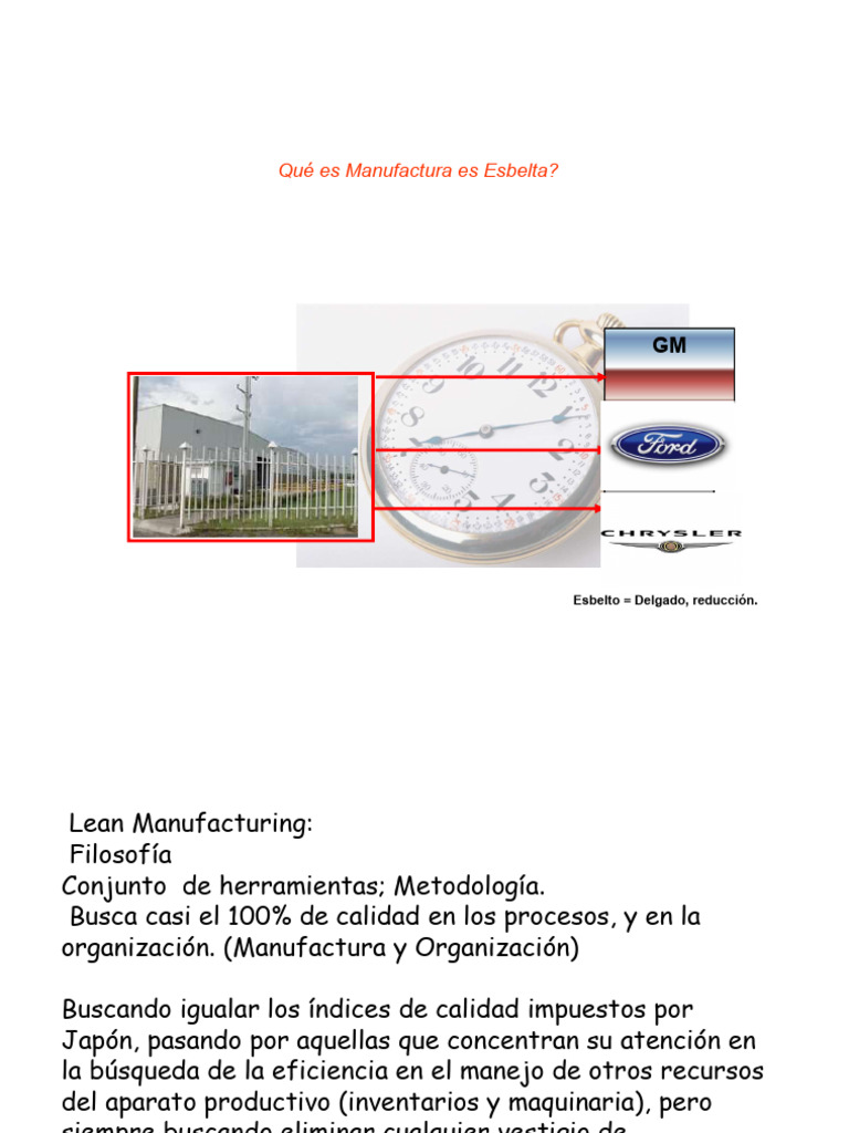Filosofia Lean Manufacturing | PDF | Lean Manufacturing | Economias