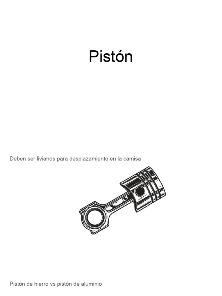 Pistón | PDF