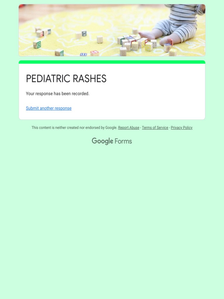 Pediatric Rashes | PDF