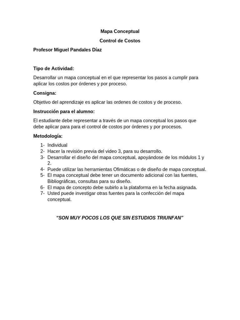 Mapa Conceptual (1) | PDF