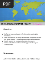 Continental Drift Theory | PDF | Science & Mathematics