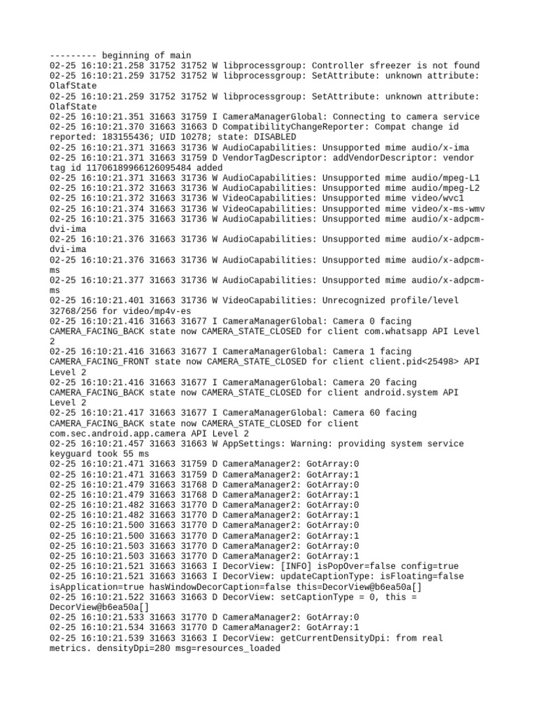 Log Cat 1740474621180 | PDF | Computer Engineering | Computer Architecture