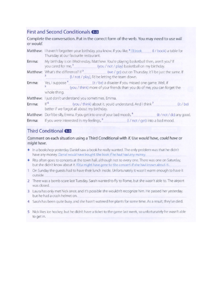 Conditionals | PDF