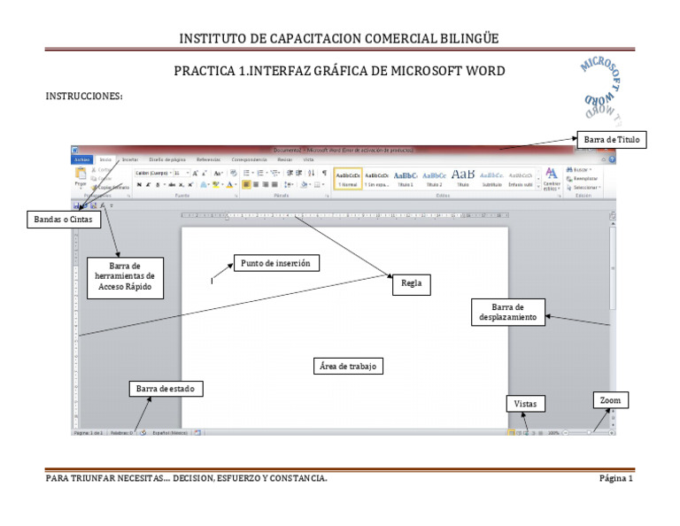 Interfaz Grafica Word | PDF