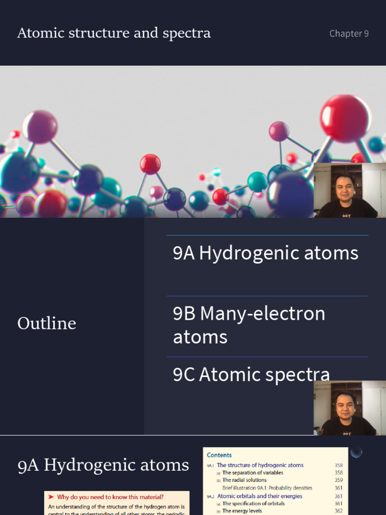 _Quantum Ch09A 2020 (Hydrogenic Atom)_vid2_Comp | PDF | Quantum ...