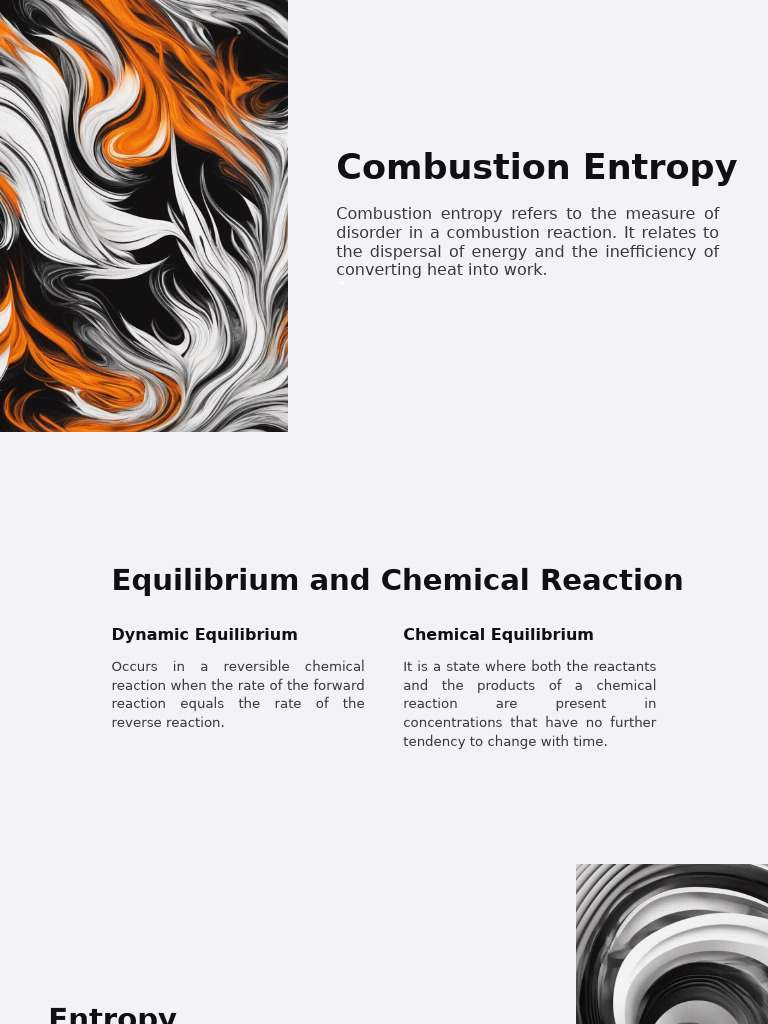 Chapter 3 - Combustion and Entropy | PDF | Chemical Equilibrium | Gibbs ...