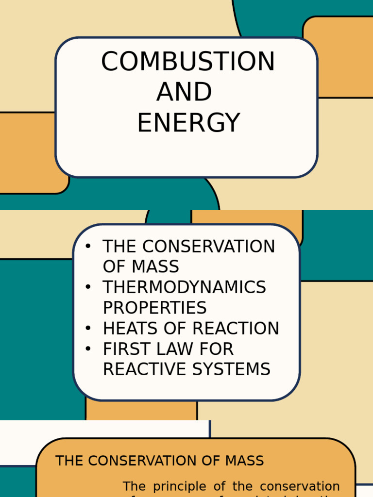 Combustion and Thermodynamics Basics | PDF | Enthalpy | Heat