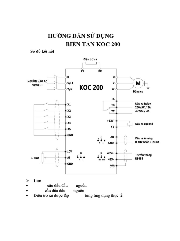 HDSD_Basic_KOC200 | PDF