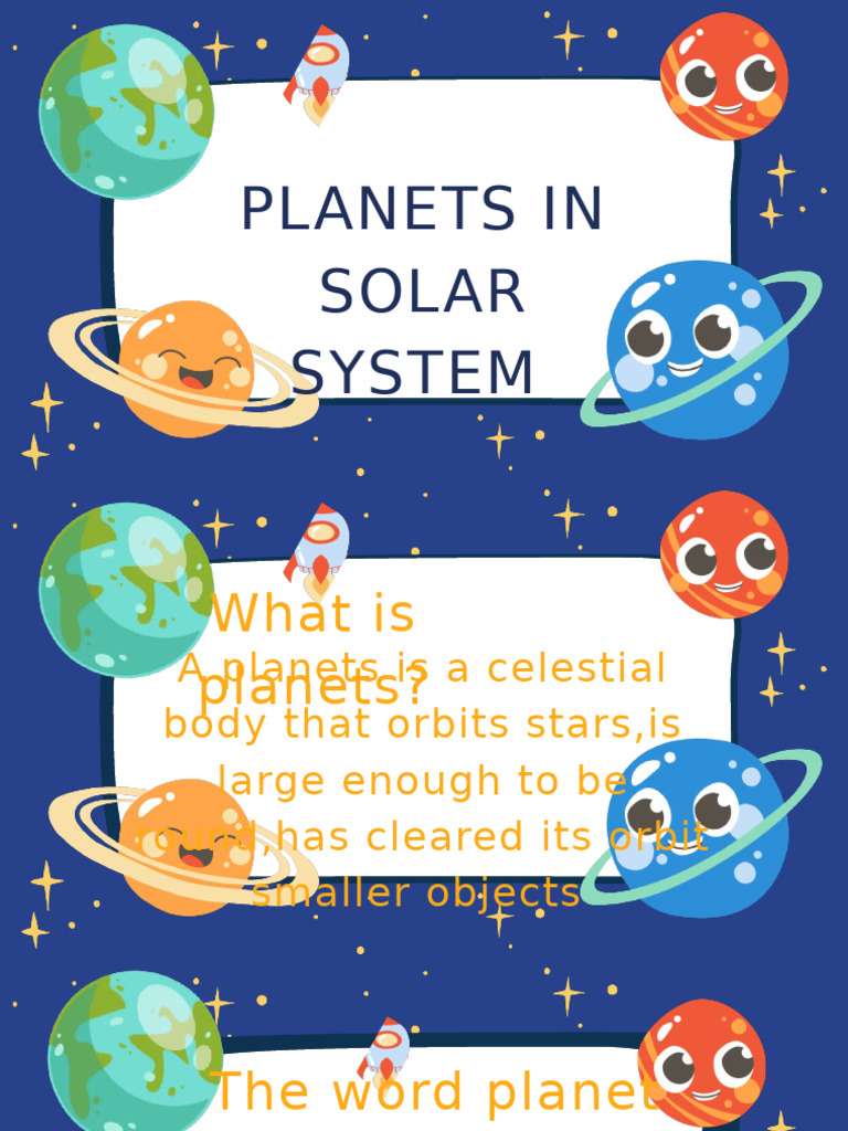 Overview of Solar System Planets | PDF | Planets | Saturn