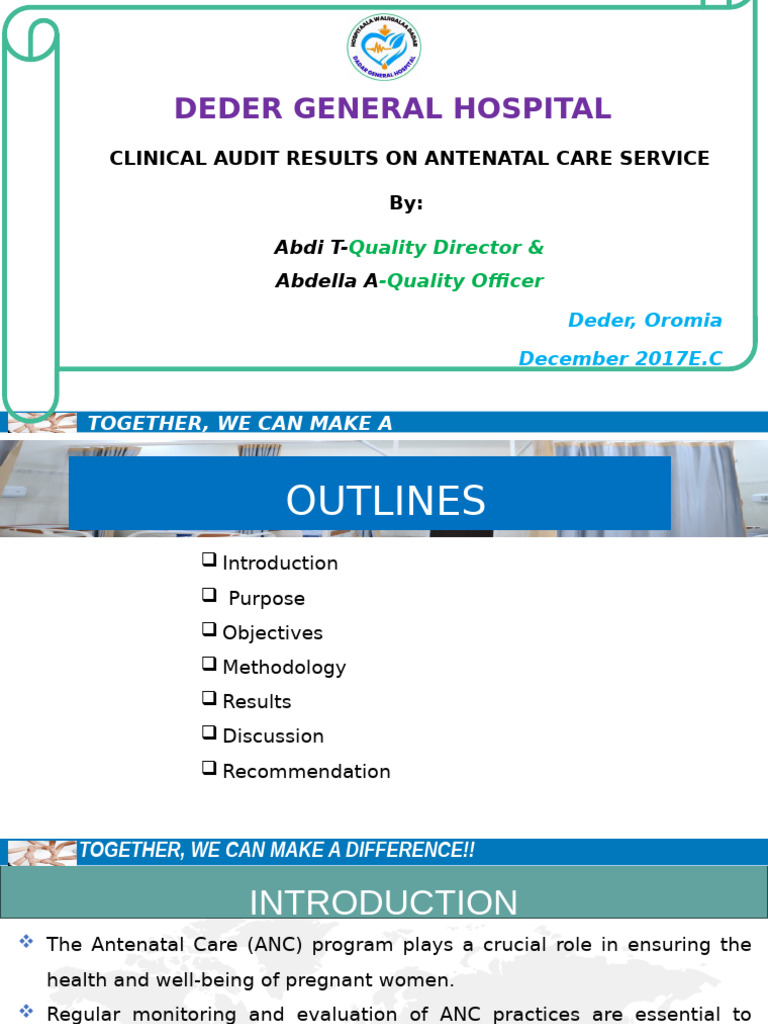 Updated ANC Clinical Audit PDSA | PDF | Health Care | Medical Specialties