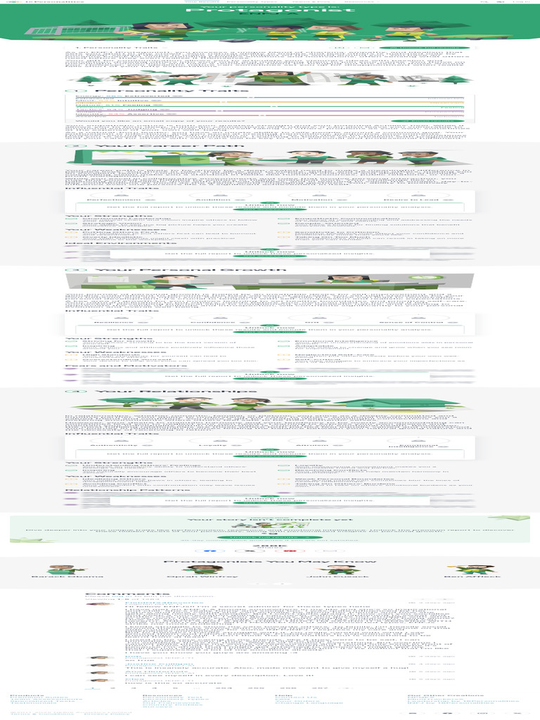 ENFJ Personality (Protagonist) 16personalities | PDF | Empathy ...