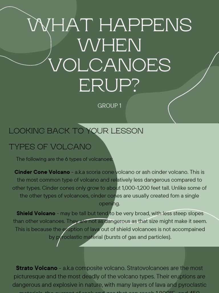 Types of Geothermal Energy | PDF | Volcano | Geothermal Energy