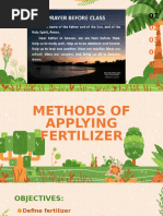 Fertilizer Application Methods Explained | PDF | Fertilizer | Soil