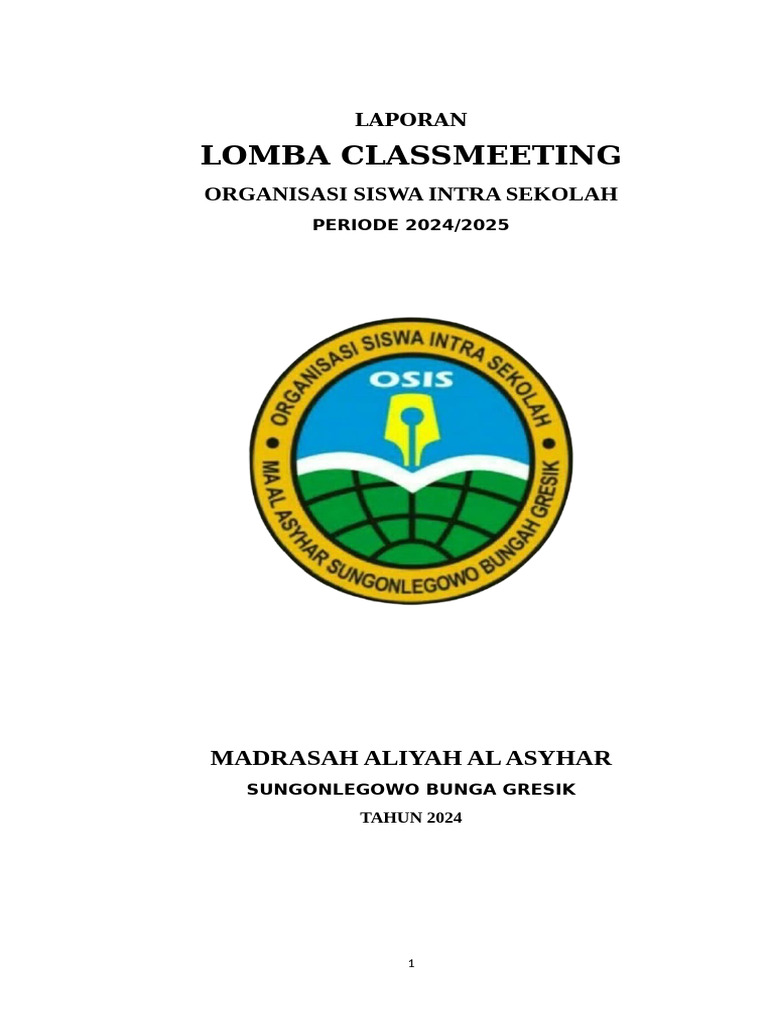 Laporan Classmeet | PDF