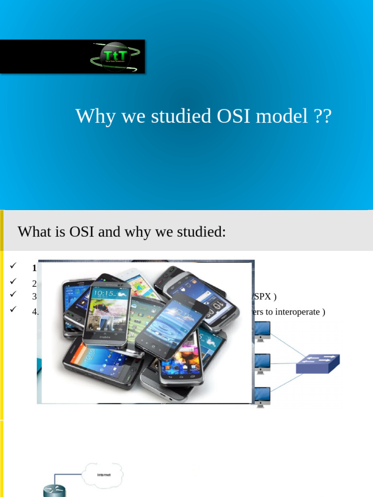 Lecture 5.2- Why We Studied OSI Model | PDF