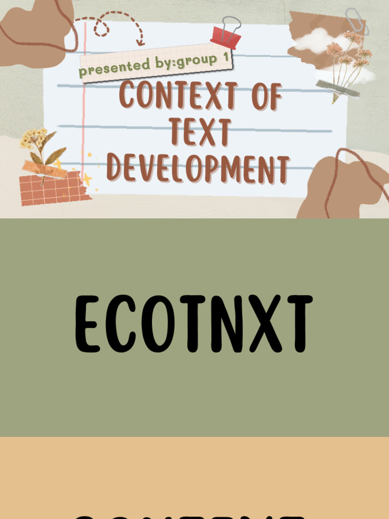 GROUP 1(CONTEXT OF DEV | PDF | Parody | Intertextuality