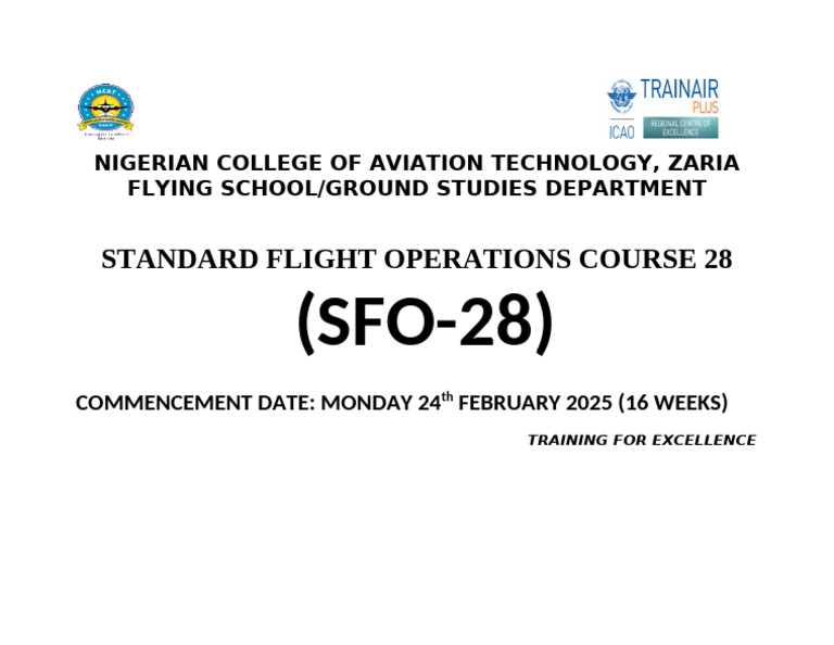 Class Banner SFO 28 | PDF
