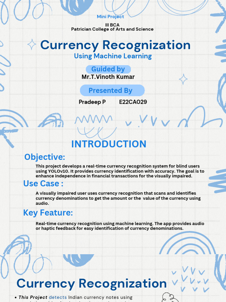 Real-Time Currency Recognition System | PDF | Automation | Machine Learning