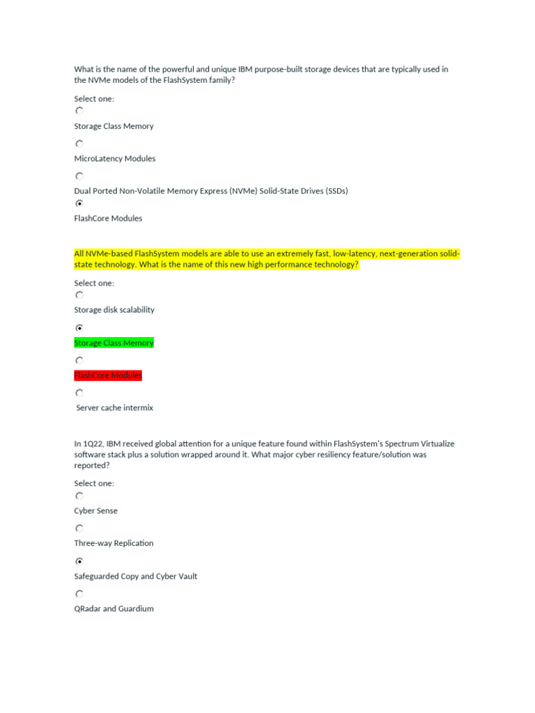 FlashSystem Overview and Safeguarded Copy For Sales Level 2 | PDF ...