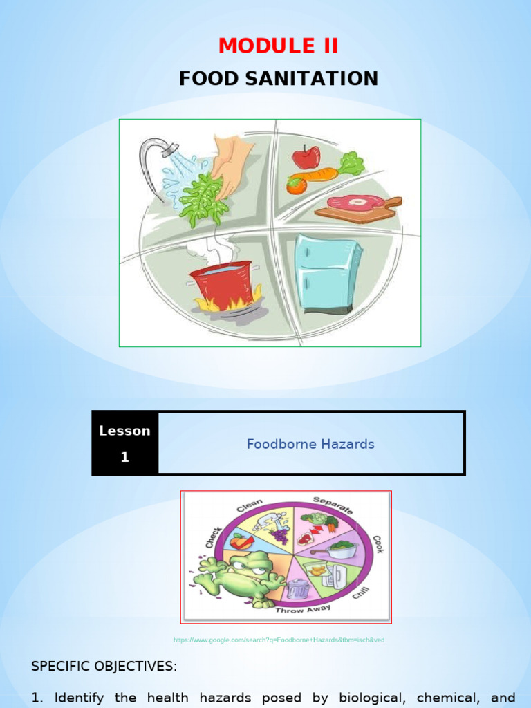HELEEd 13 Module 2 Lesson 1 2 | PDF | Foodborne Illness | Food Safety
