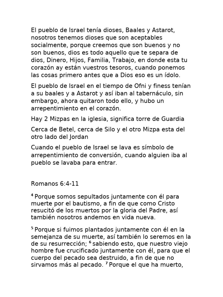 06 2023 Samuel Juez de Israel Lectura | PDF | Pecado | La resurrección ...