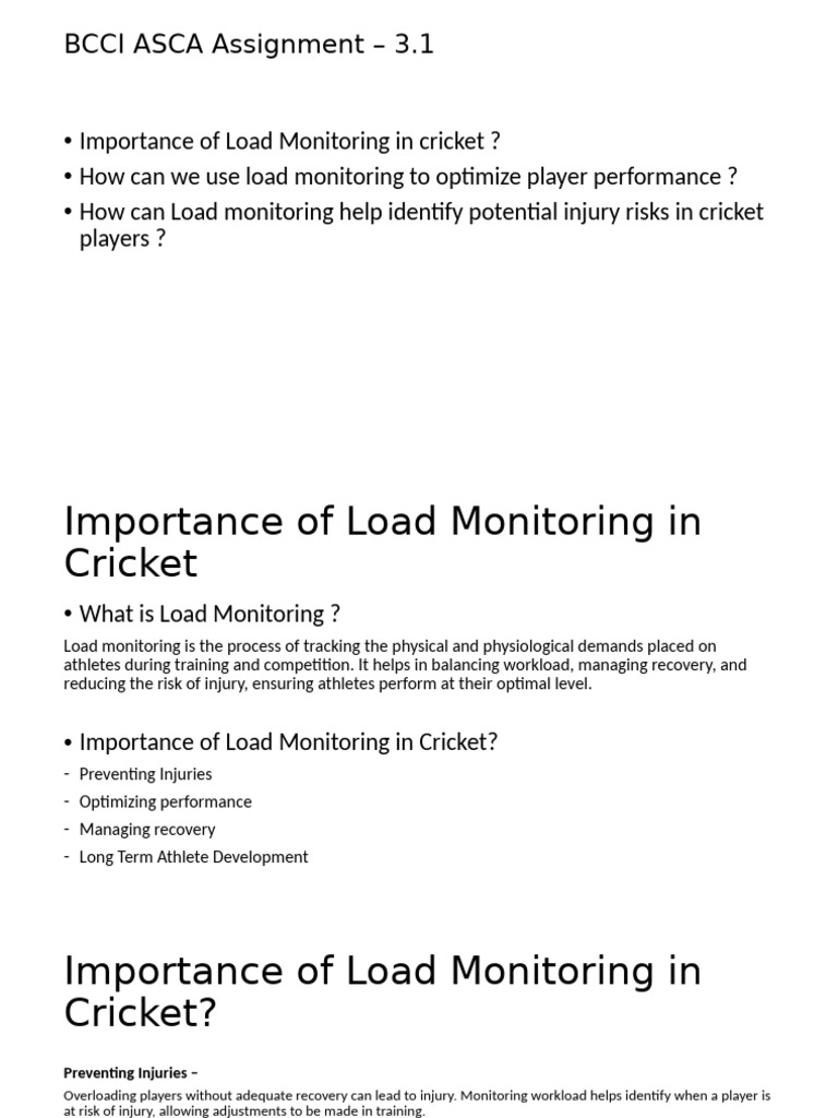 Load Monitoring | PDF | Workload | Strength Training Load Monitoring | PDF | Workload | Strength Training