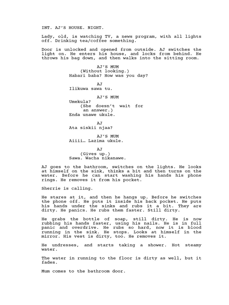 EPISODE II - After Math Script | PDF