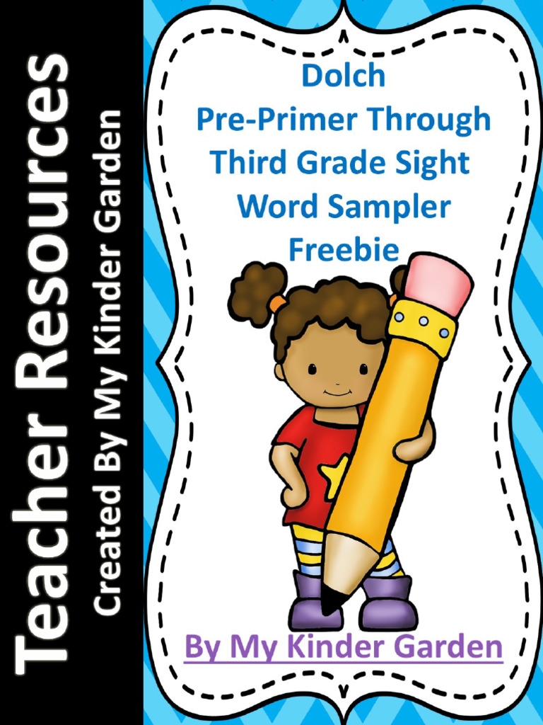 DolchSightWordsPrintableWorksheetsFreeSamplePack 2 | PDF