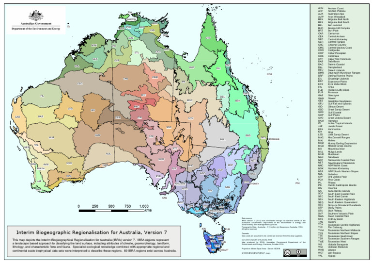 Bioregions Australia | PDF | Earth Sciences | Physical Geography