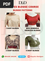 Standard Blouse Measurement Guide | PDF | Blouse | Fashion