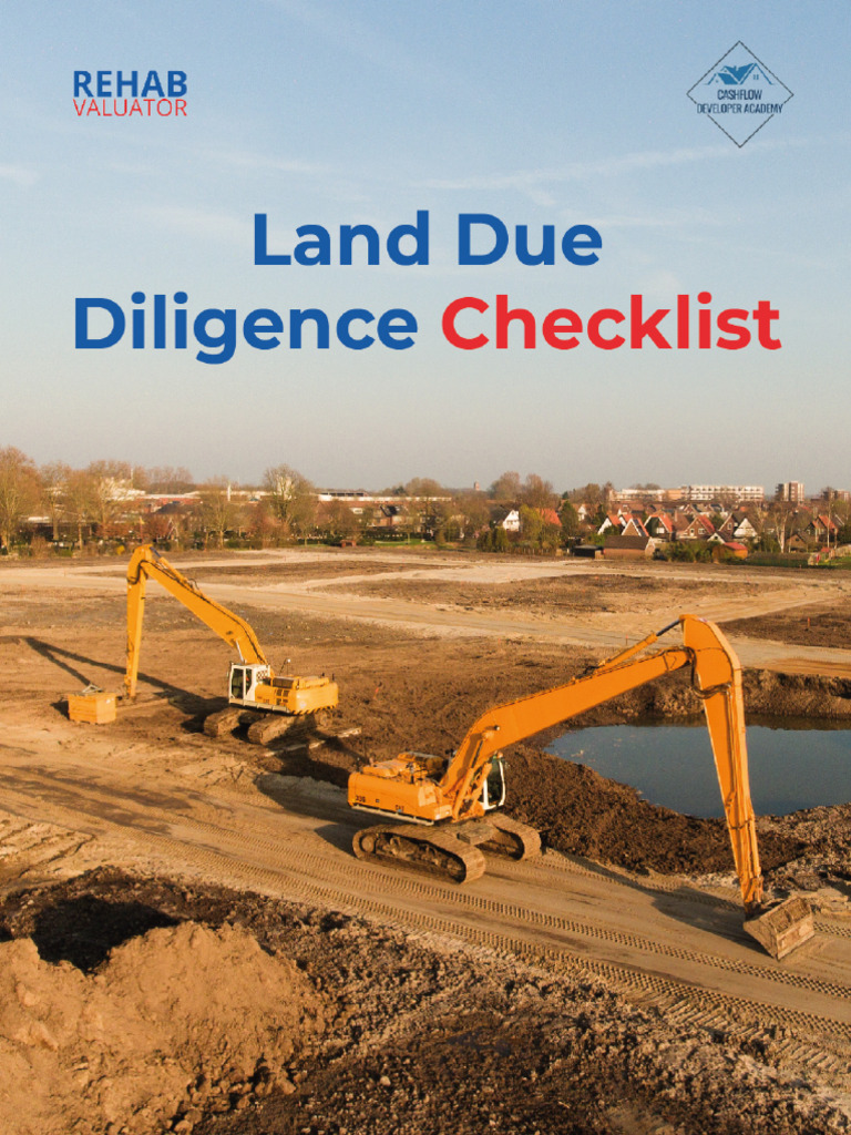 Land Due Diligence Checklist Illustrated | PDF