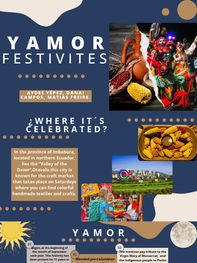 Yamor Festival: Celebrating Culture in Otavalo | PDF