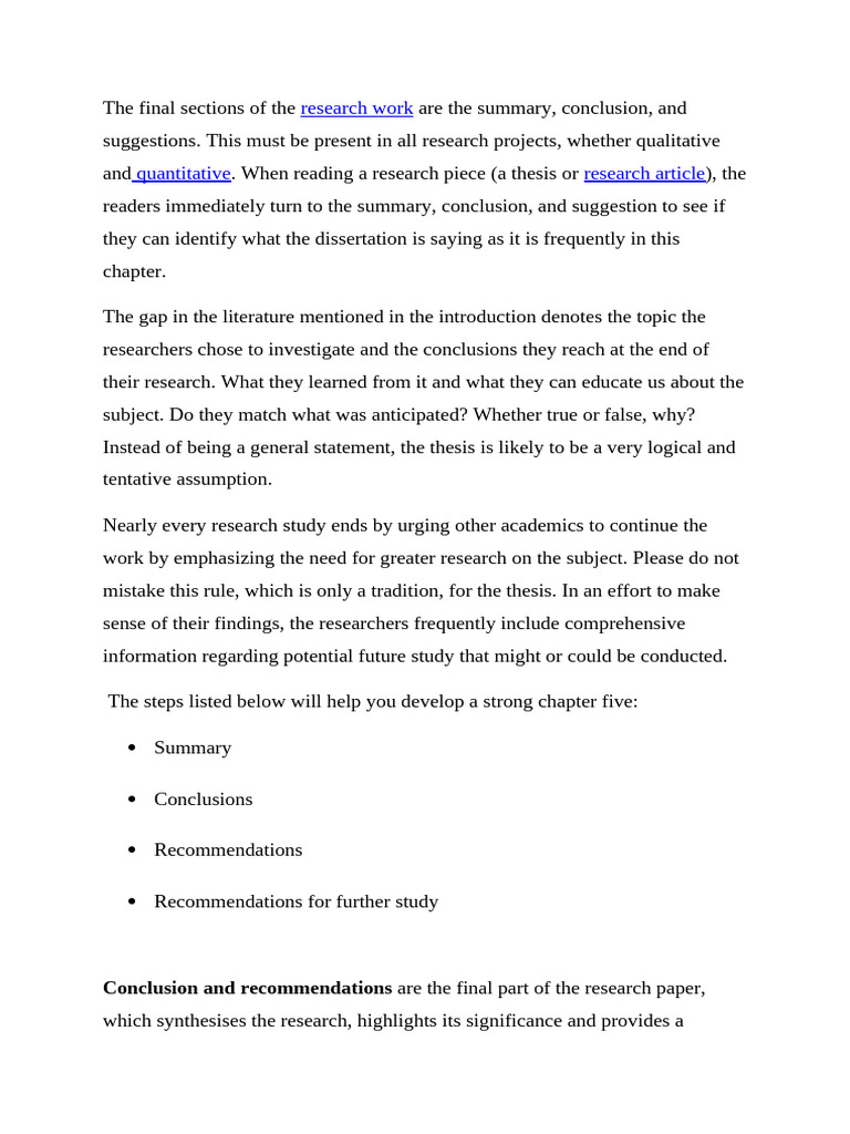 The Final Sections of The | PDF | Corporate Social Responsibility