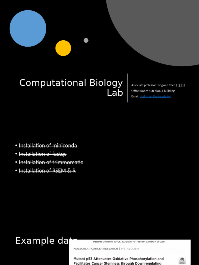 4 RNAseq Datapreprocessing | PDF | Information Science | Bioinformatics