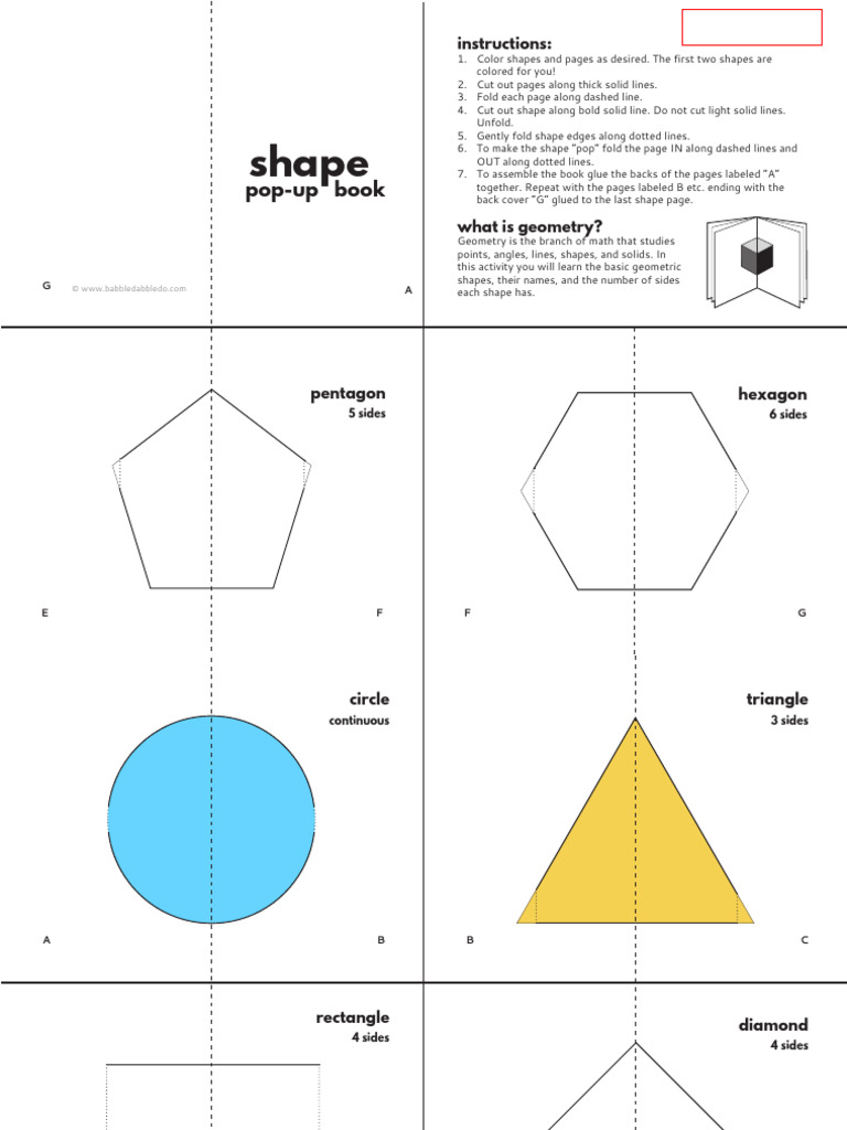 Figuras geometricas.pdf | PDF | Shape | Euclidean Plane Geometry