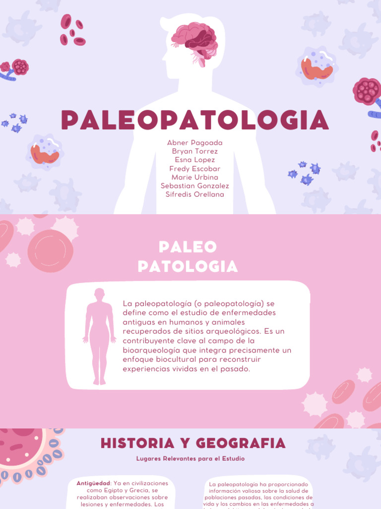 Grupo Paleopatologia | PDF | Biología | Medicina