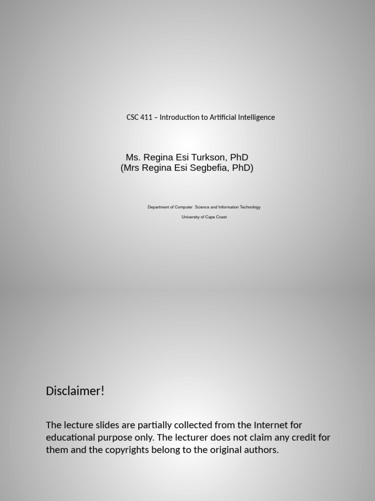 Lesson 3 - Logics - Whole Slides | PDF | Logic | First Order Logic