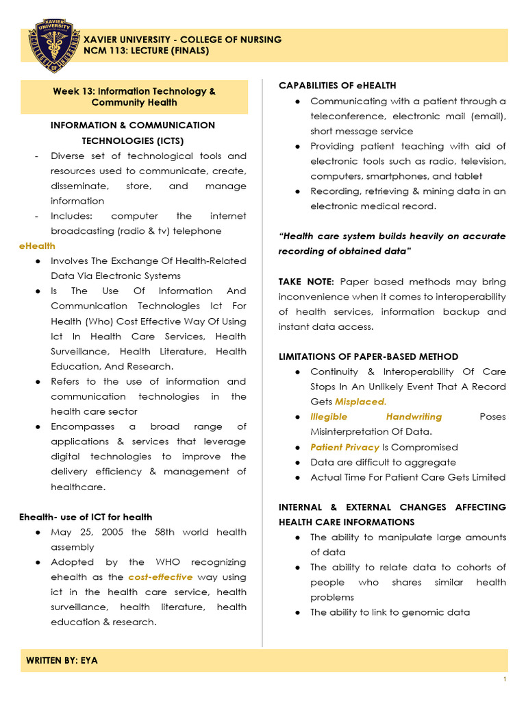 CHN - eHEALTH | PDF | Information Technology | Cyberspace