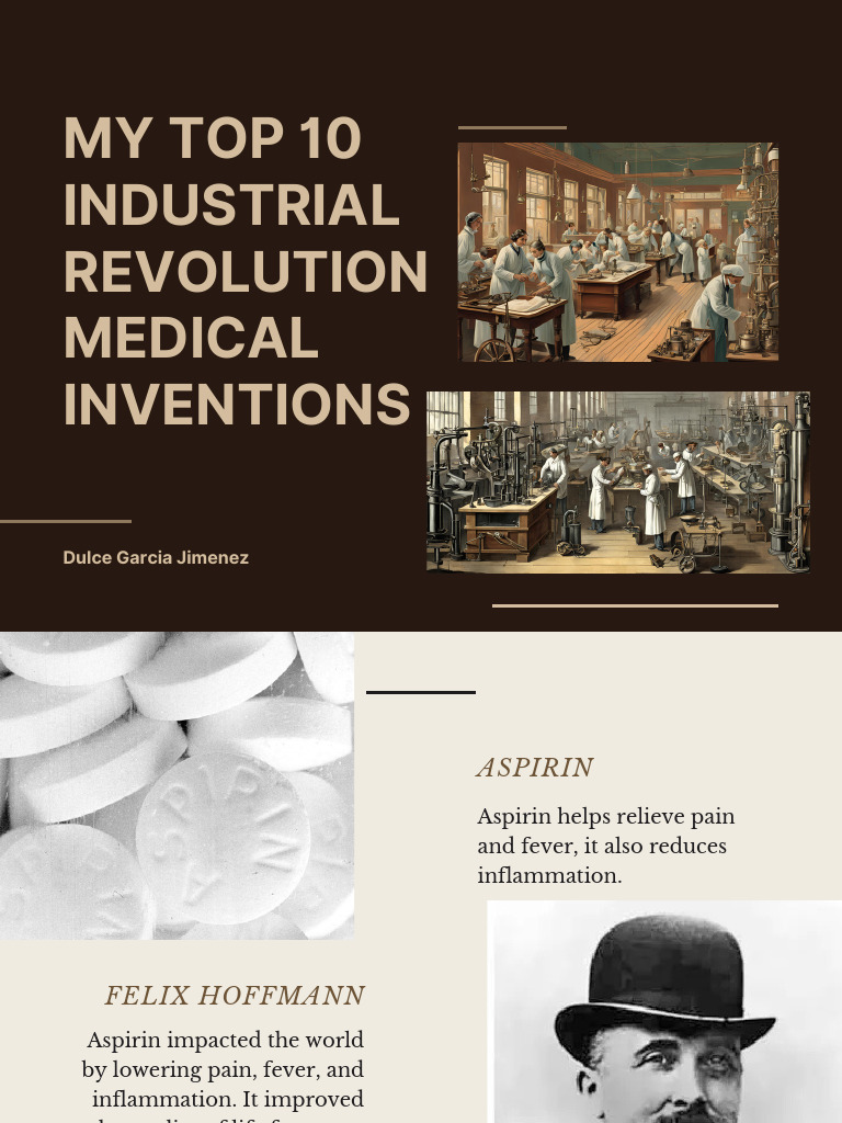 Top 10 Medical Inventions for Historians | PDF | Pain | Malaria