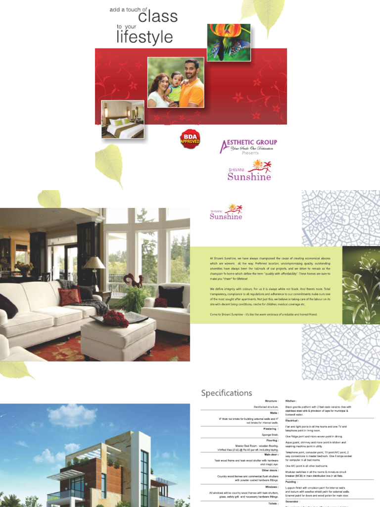 Aesthetic Sunshine Broucher | PDF