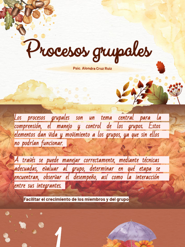 Procesos Grupales | PDF | Liderazgo | Motivación