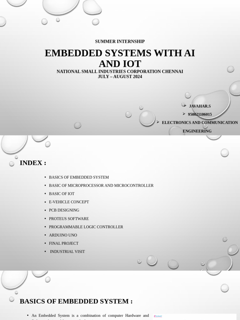 Summer Internship JD | PDF | Programmable Logic Controller | Printed Circuit Board