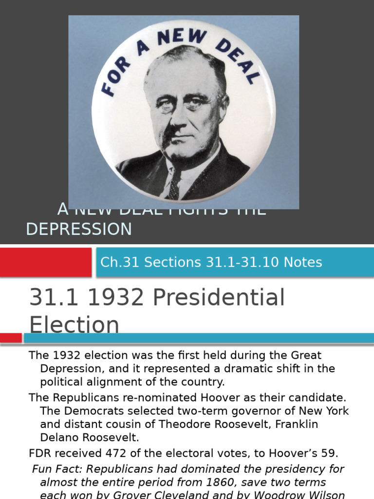 New Deal Overview: FDR's Response to Depression | PDF | New Deal ...