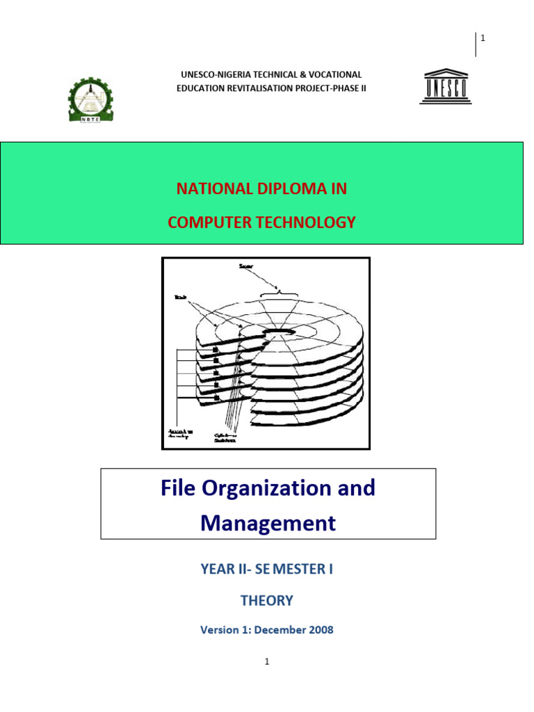 File, Organizations and Management 5 | PDF | Computer File | Bit