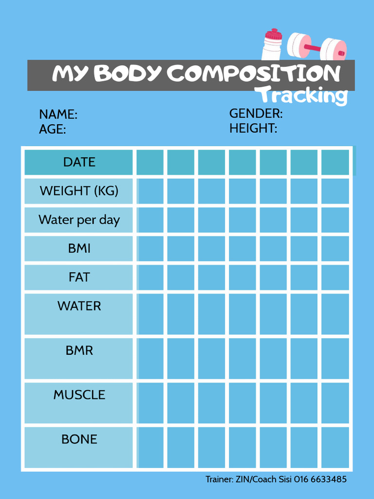 Body Composition Tracking | PDF