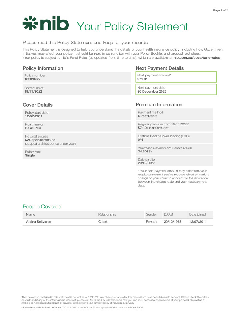 Policy_Statement | PDF | Hospital | Surgery