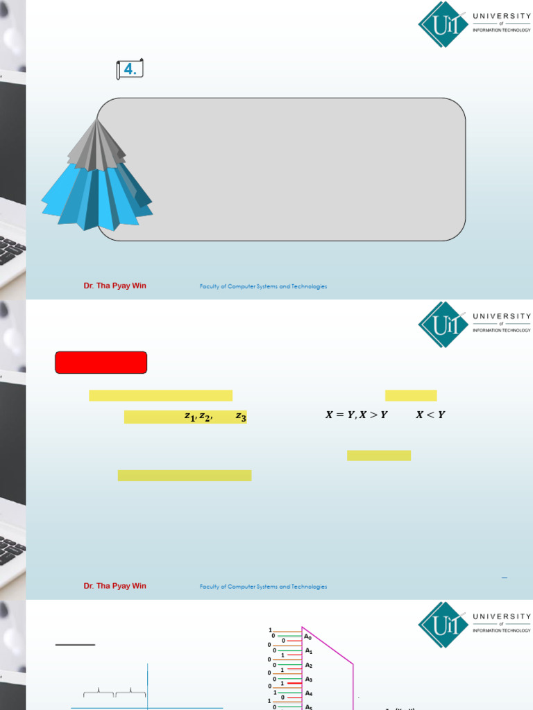 L4-3 Magnitude Comparator Circuit Using Multiplexer | PDF | Electronics ...